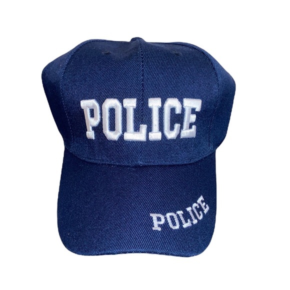 Accessories | Blue Police Hat Cap | Poshmark